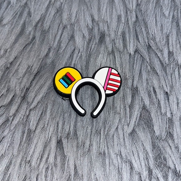 Disney | Accessories | 3 For 6 Disneys Mickey Mouse Ears Croc Charm ...